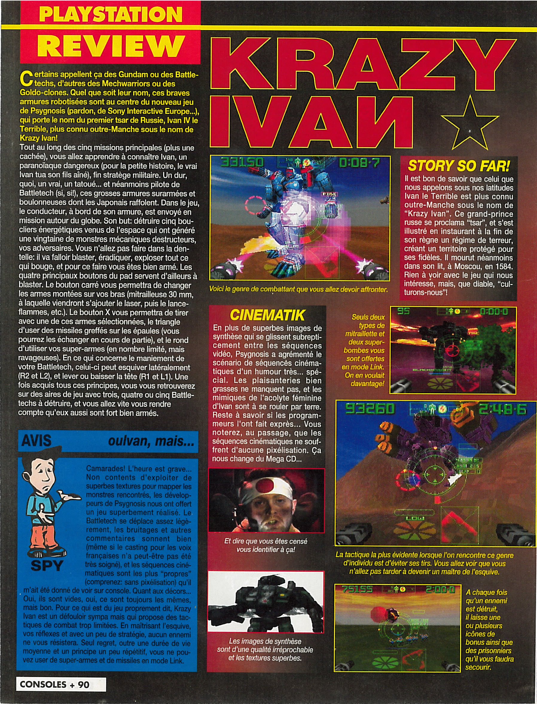 Krazy Ivan - 01 - Albums des jeux - RomStation